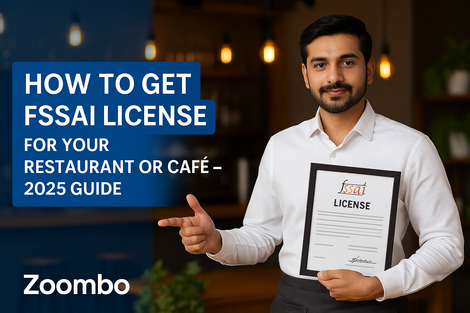 Get FSSAI License for Restaurant or Café – Easy Step-by-Step Guide 2025 ...